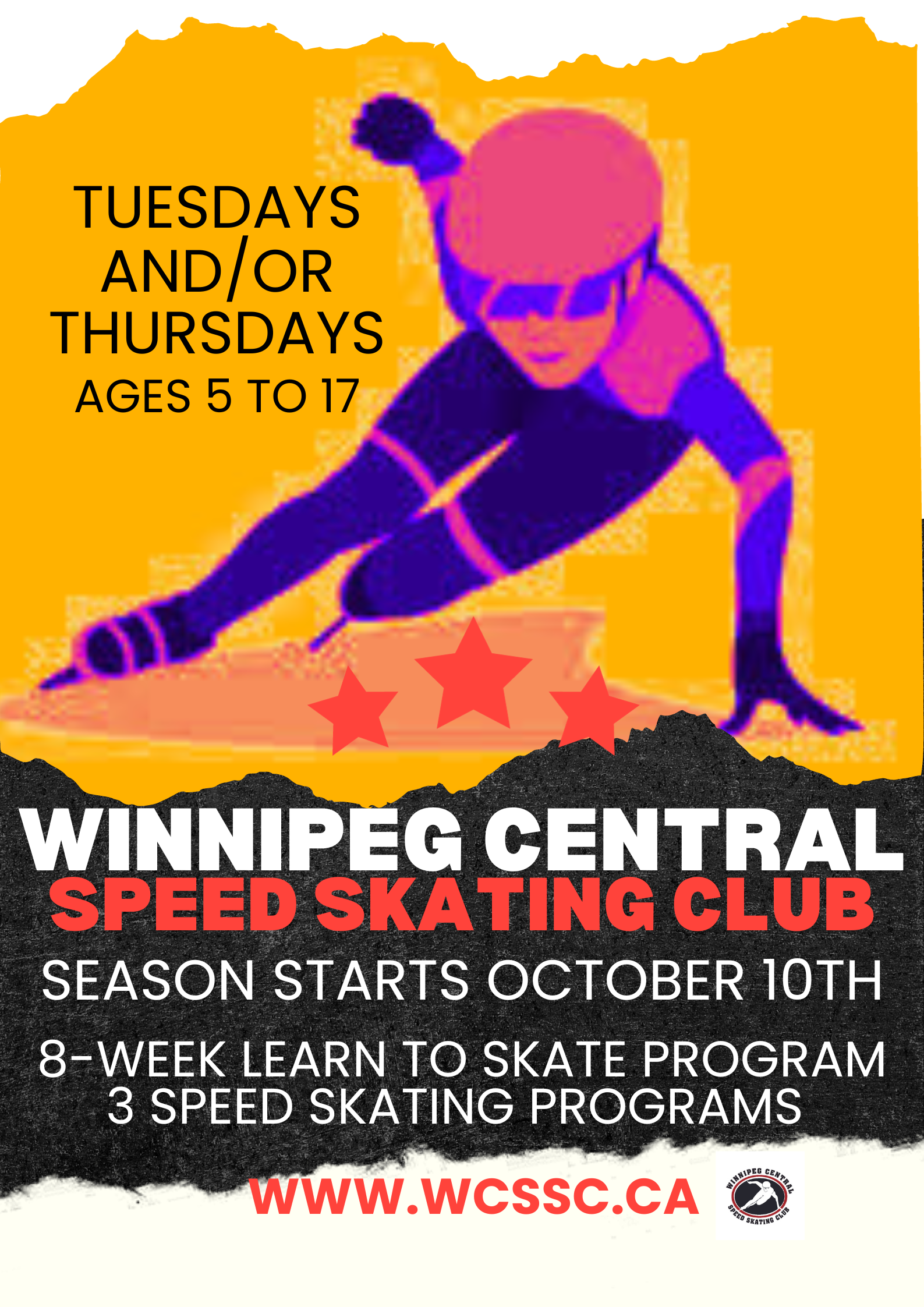 Few spots still available! – Winnipeg Speed Skating Club