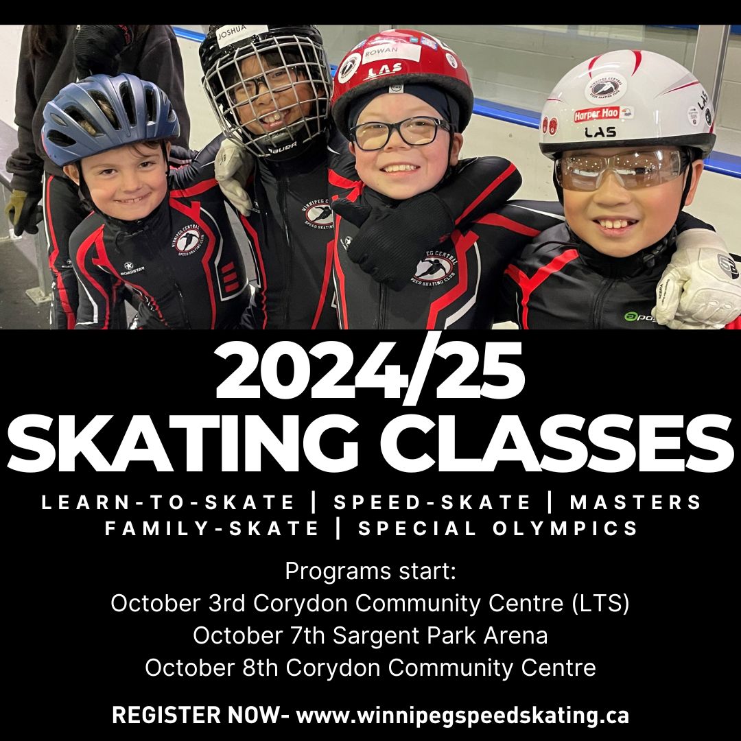 Registration Open! – Winnipeg Speed Skating Club